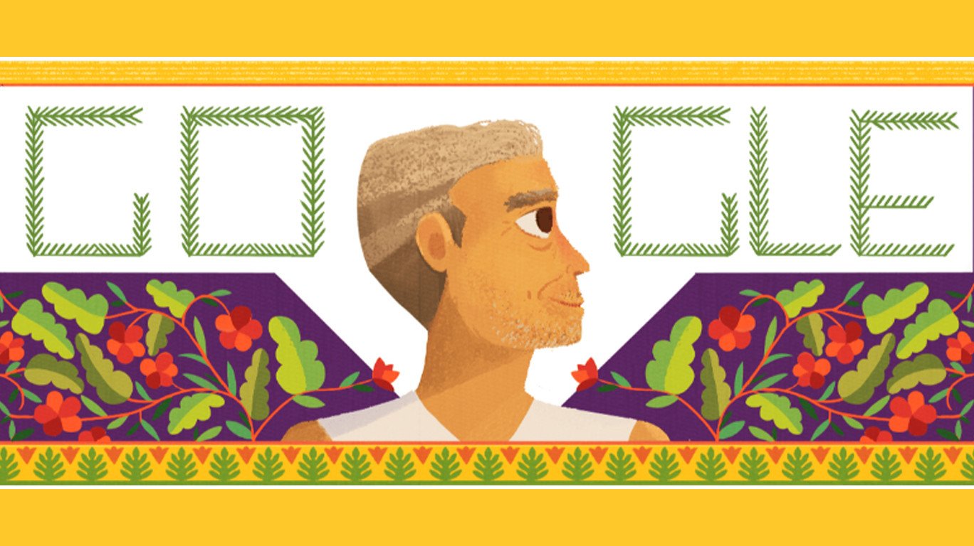 गूगल ने बाबा आमटे की 104वीं जयंती पर Doodle बनाकर दिया सम्मान...
